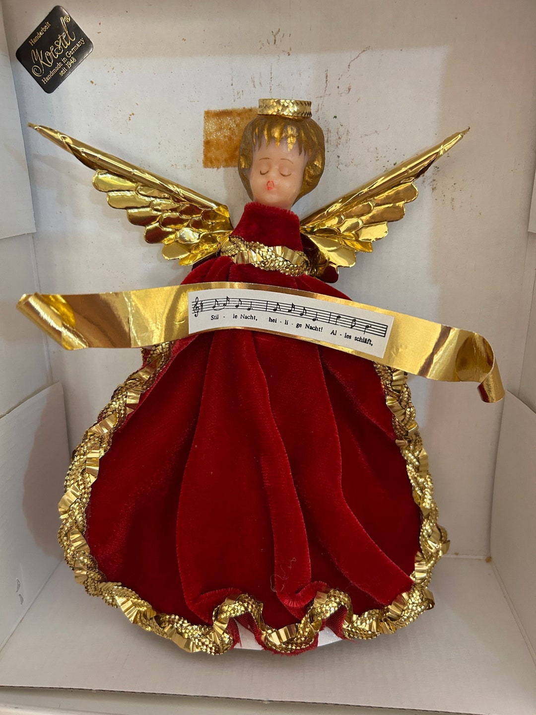 Vintage Koestel Wax German Angel - Etsy