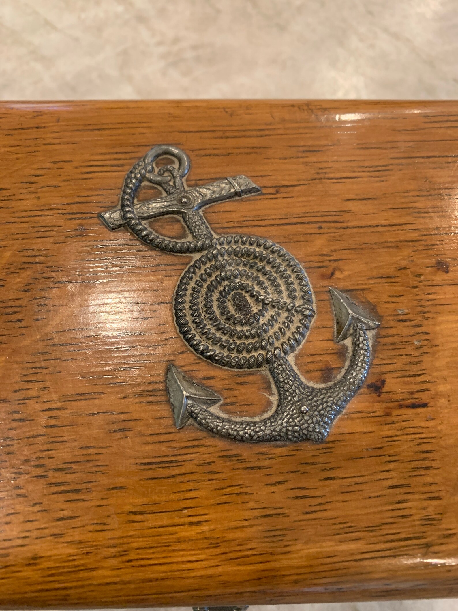 Antique Wooden Sailors Chest | Etsy