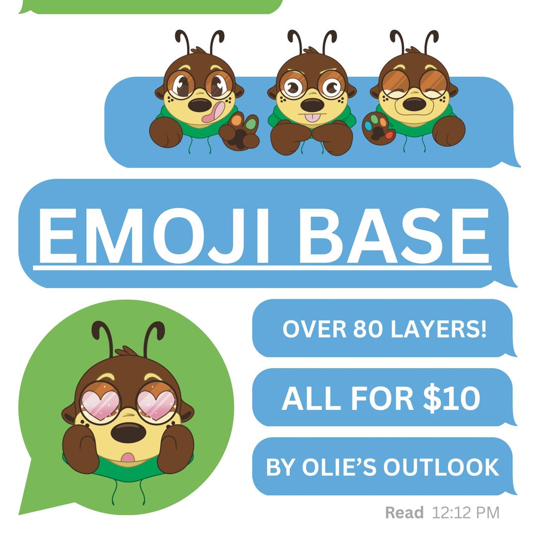 Emoji Base Pack - Etsy