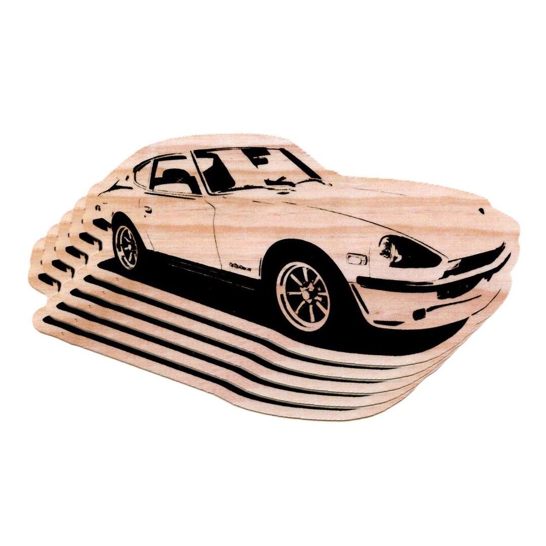 5-pack: 1976 Datsun 280Z - 4-inch Sticker - Etsy