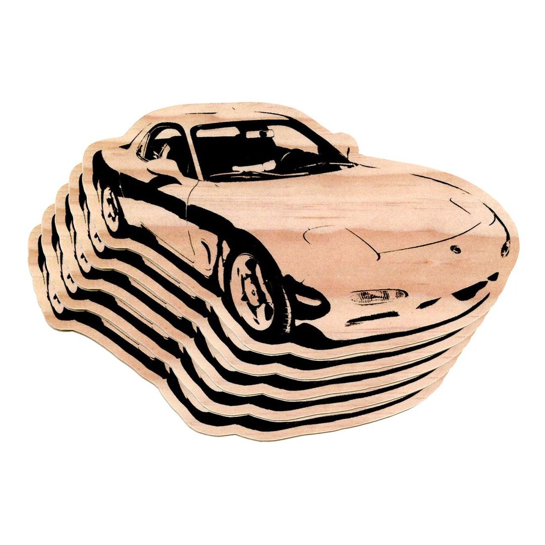 5-pack: 1993 Mazda RX-7 FD - 4-inch Sticker - Etsy