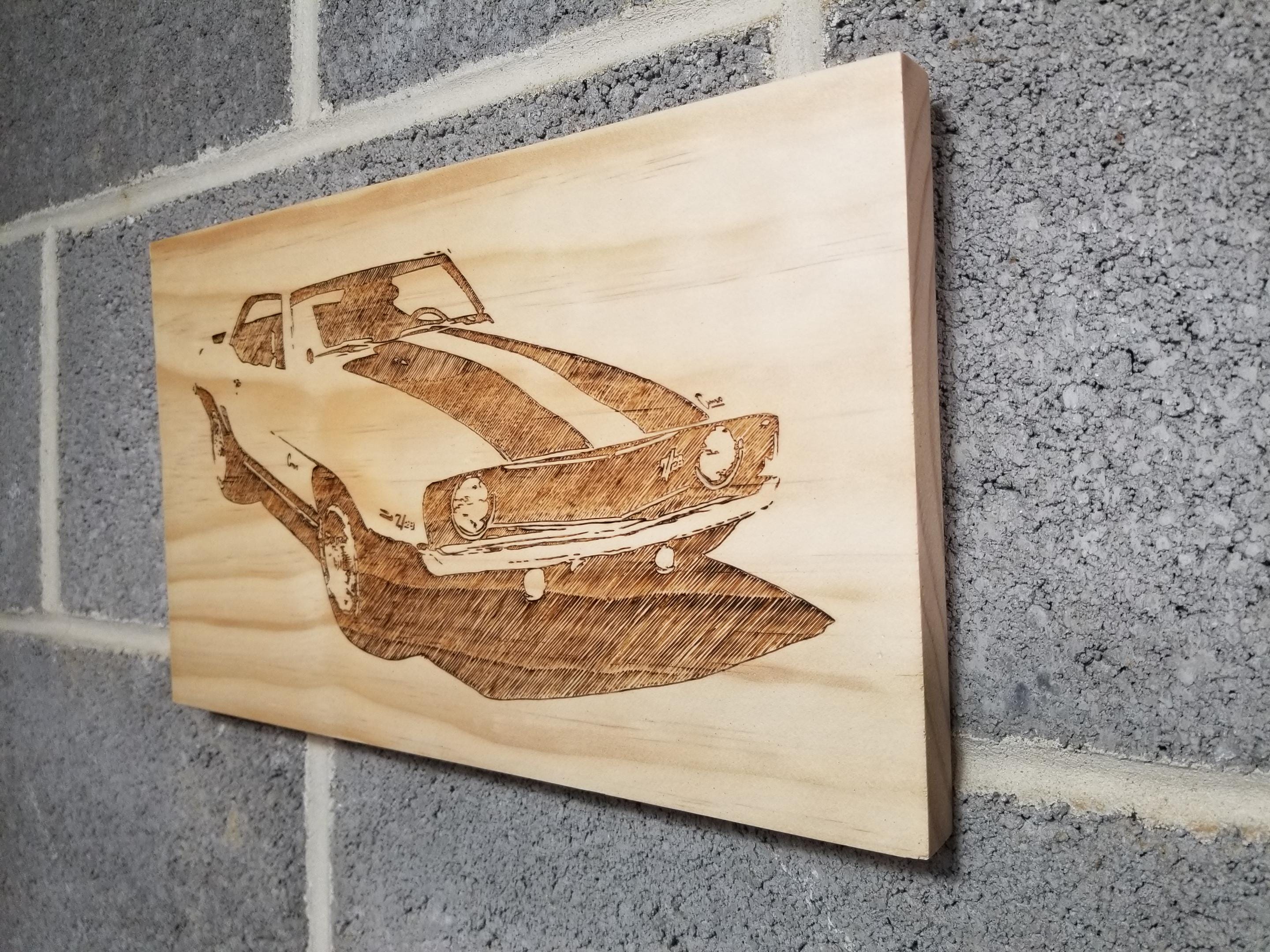 1969 Chevrolet Camaro Z28 - Handmade Wood Car Wall Art - Etsy