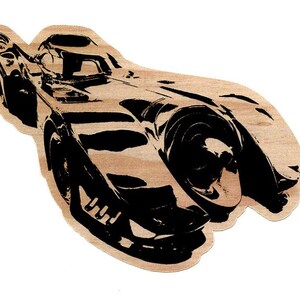 5-pack: 1989 Batmobile - 4-inch Sticker - Etsy