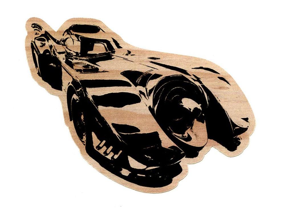 5-pack: 1989 Batmobile - 4-inch Sticker - Etsy