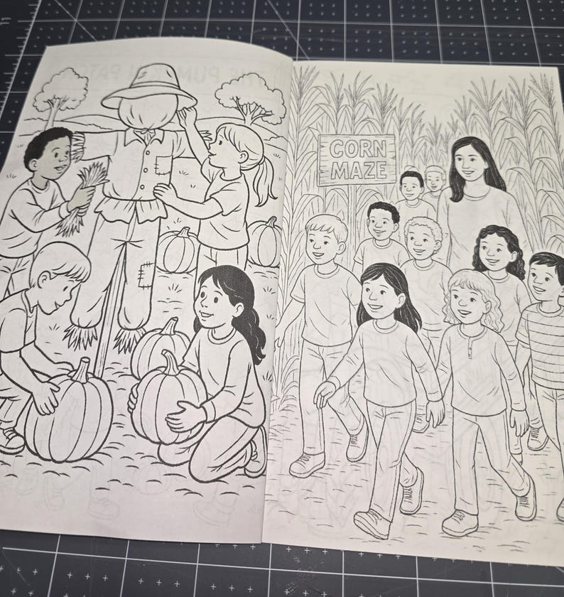 Custom Classroom Field Trip Coloring Book • Personalized Teacher Gift ...