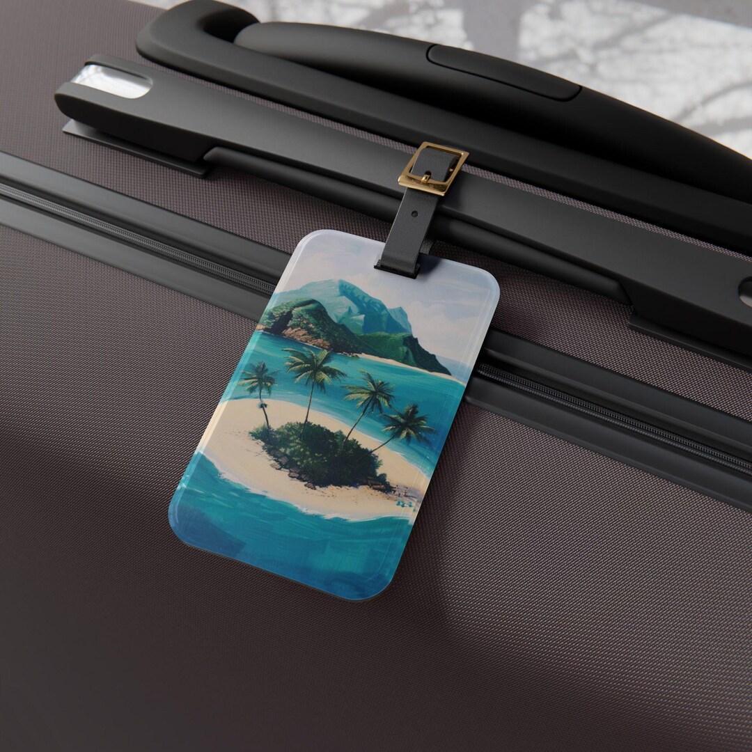 Island Hopping Luggage Tag - Perfect Travel Accessory for Vacation ...