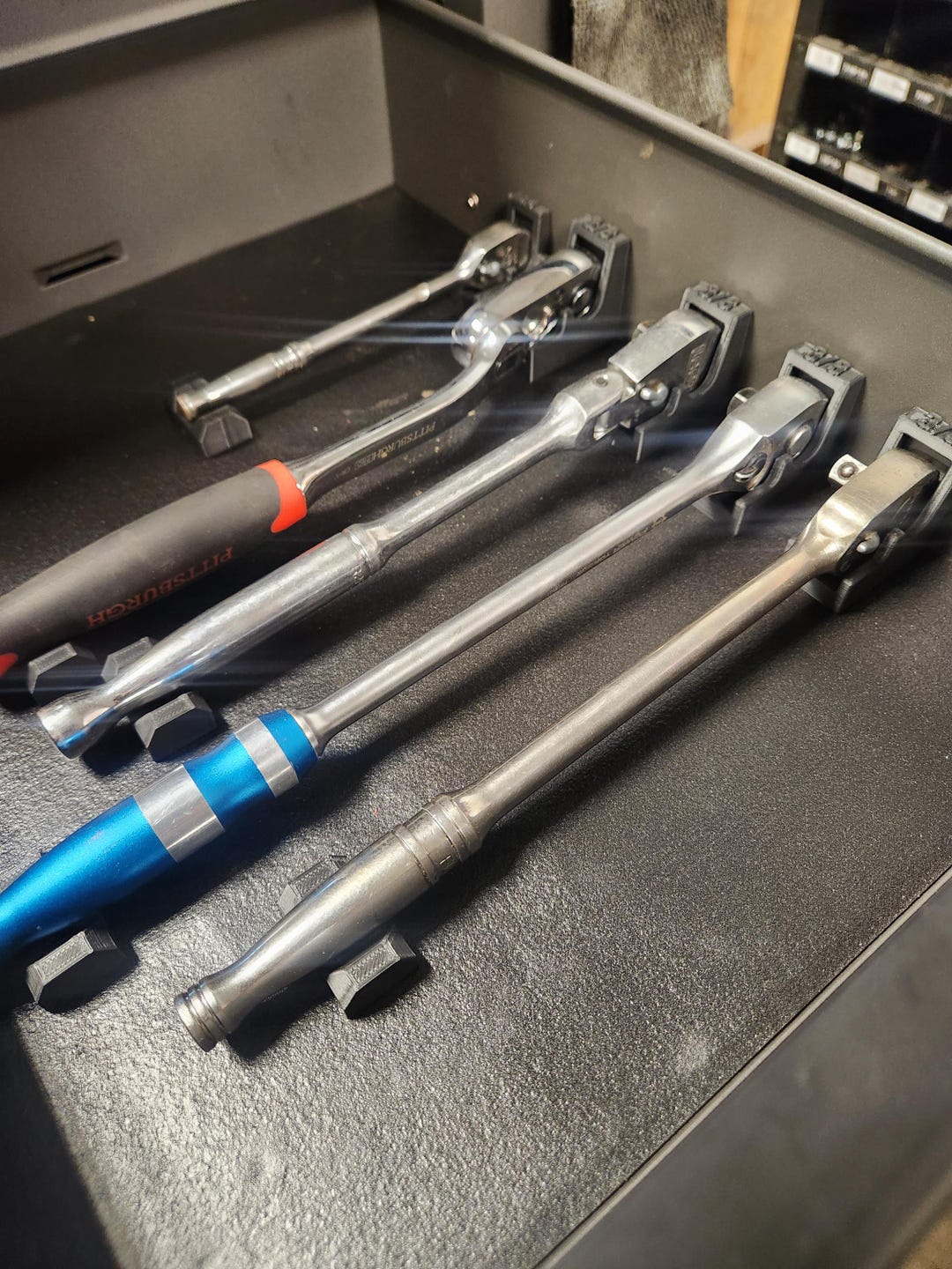 Magnetic Ratchet Holder for Toolbox, 3D Printed - Etsy