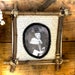 Lashed Frame Pilgrim Lady 8x8 Inches, by Christine Lefever - Etsy
