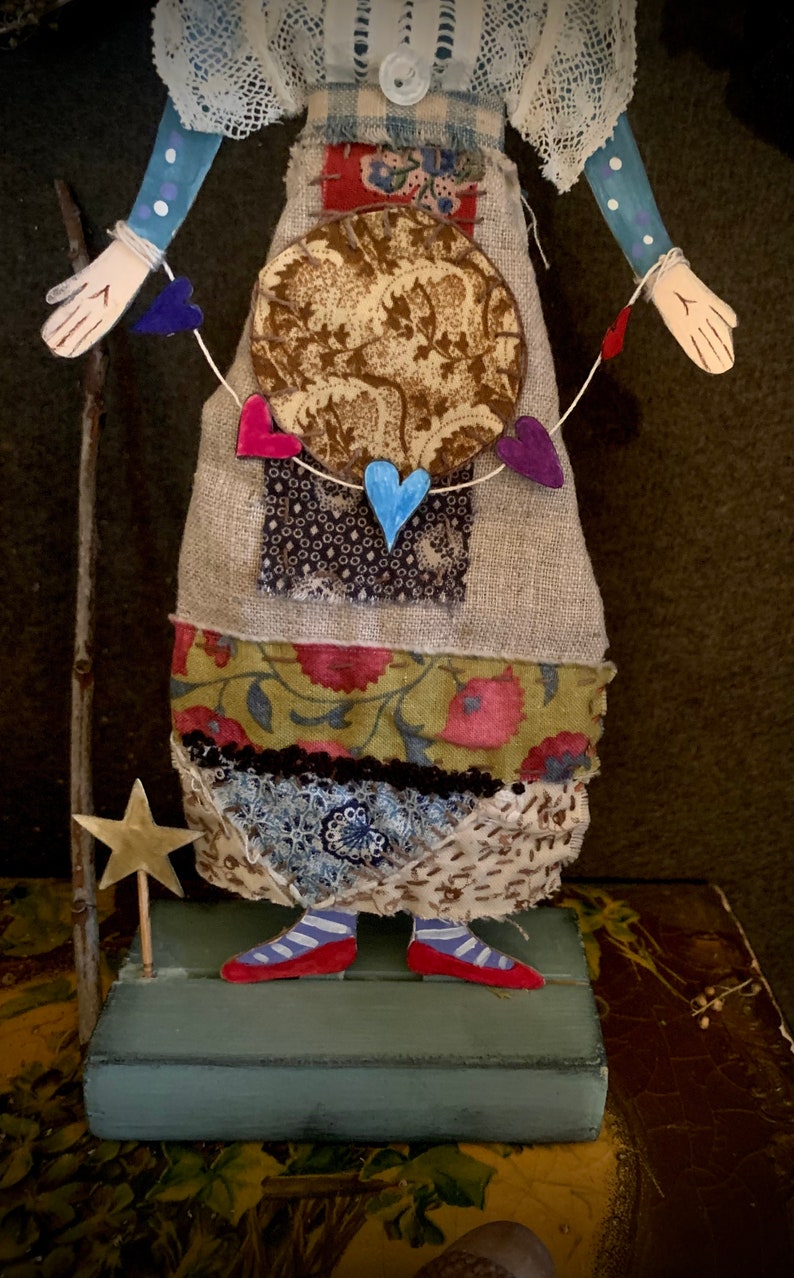 PRINTED Pattern, Miss Periwinkle, A 10-inch Paper Doll Dummy Board by ...