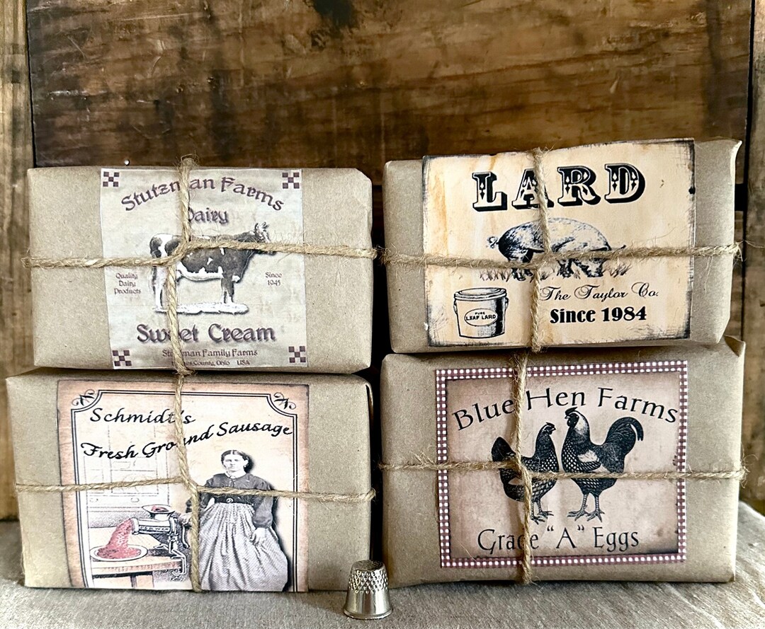 Boxes With Old Fashioned Advertising Fun Display Items by Christine ...