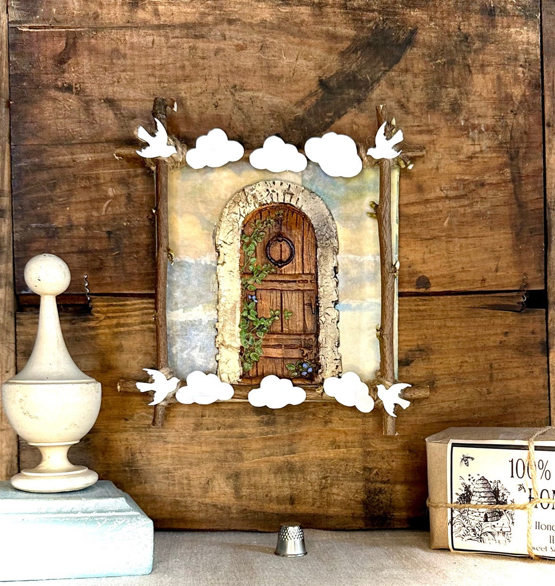 Lashed Frame, Doorway to Heaven, 8 X 8 Inches by Christine Lefever - Etsy