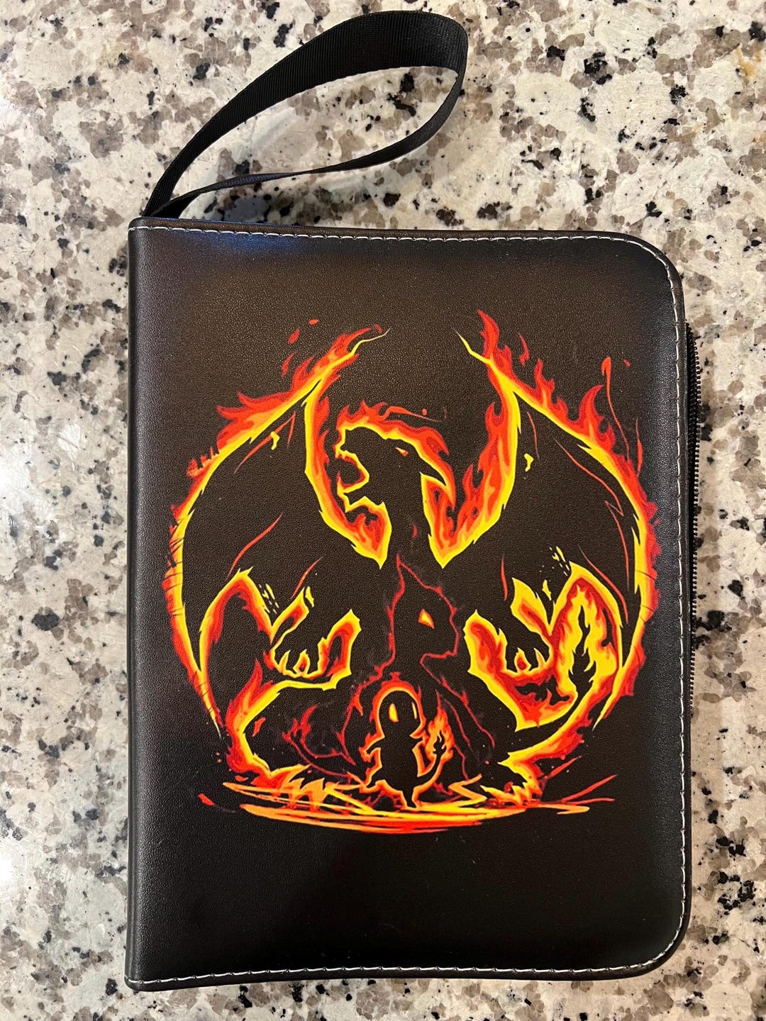 Pokemon Card Holder Binder Charizard-chameleon-chamander-venusaur ...