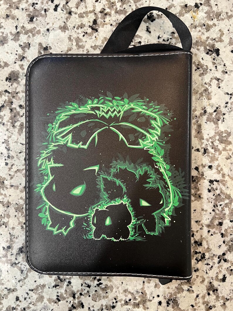 Pokemon Card Holder Binder Charizard-chameleon-chamander-venusaur ...