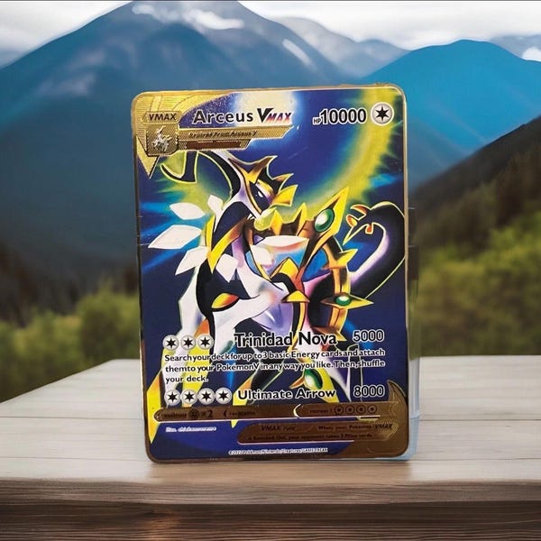 Arceus Vmax - Etsy
