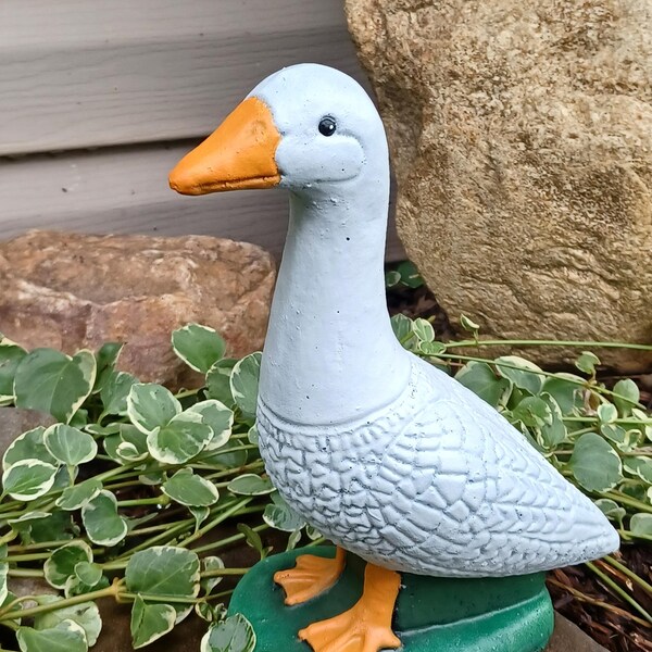 Porch Goose Statue - Etsy