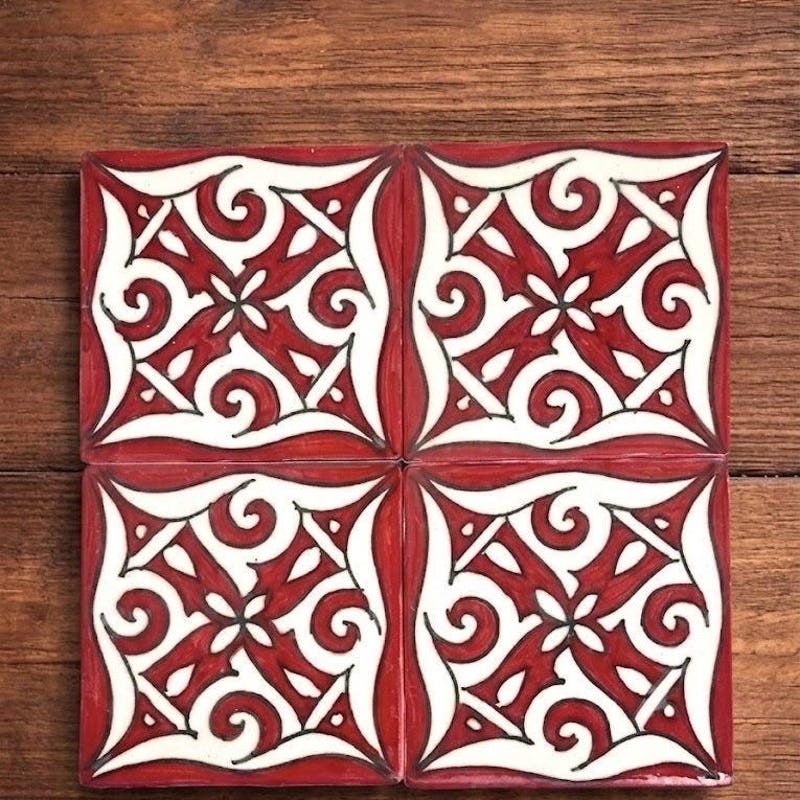 Black Zellige Tiles - Etsy