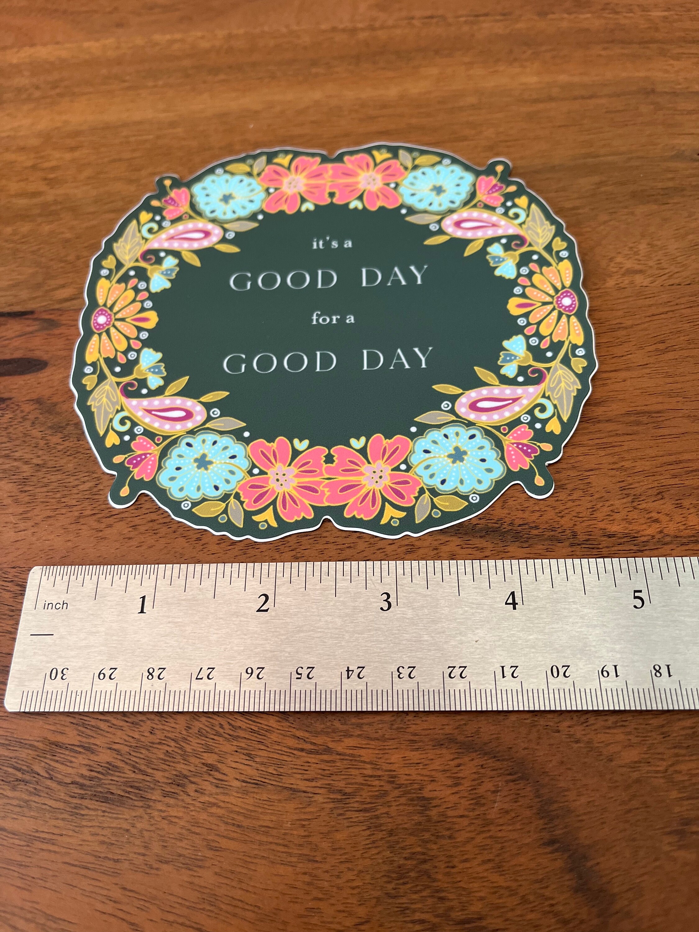 It's a GOOD DAY for a Good Day Sticker Laptop Water - Etsy