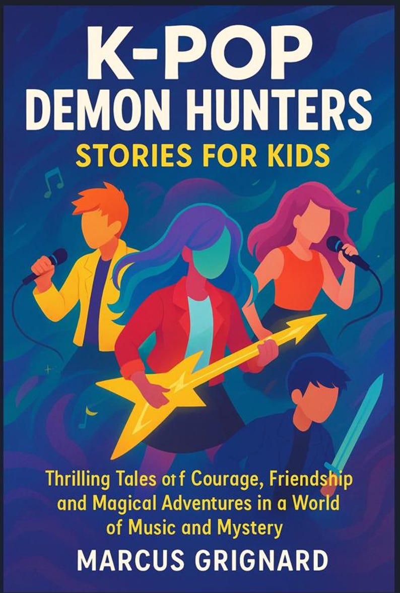 K Pop Demon Hunters' Stories for Kids: Thrilling Tales of Courage ...