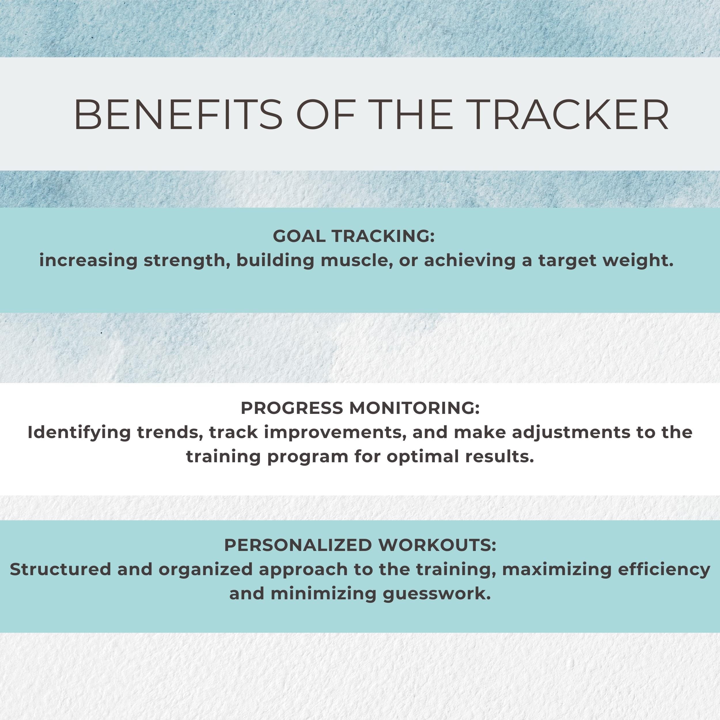 Weightlifting Google Sheets Tracker Compatible With Iphone, Gym ...