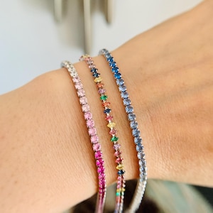 Sapphire Bracelets Etsy
