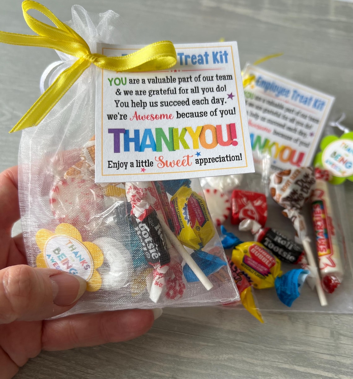 EMPLOYEE TREAT KIT - Sweet Thoughts, Goodie, Bag, Happy Birthday ...