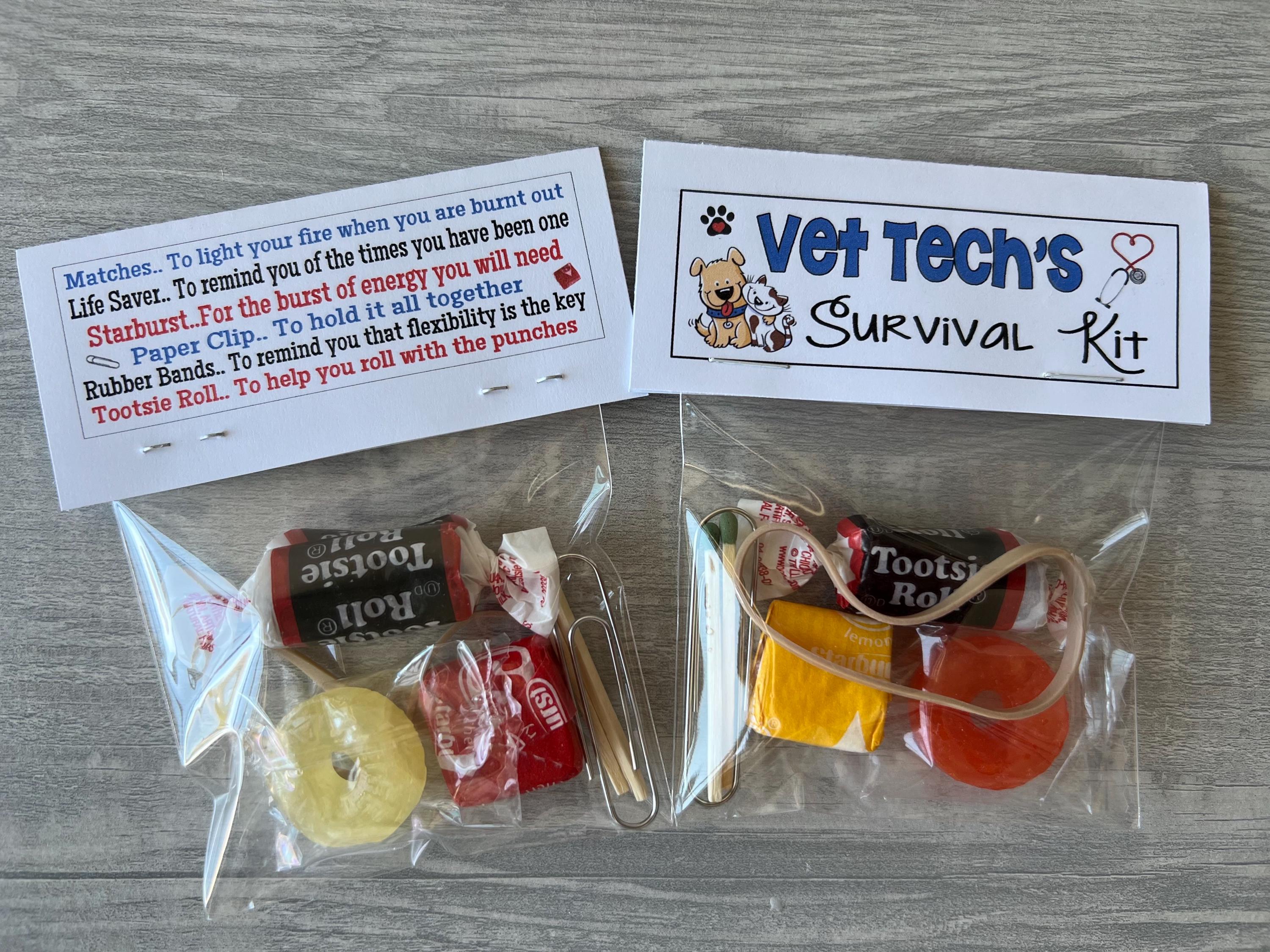 VET Tech's Survival Kit - Sweet Thoughts Goody Bags, Friends, Co ...