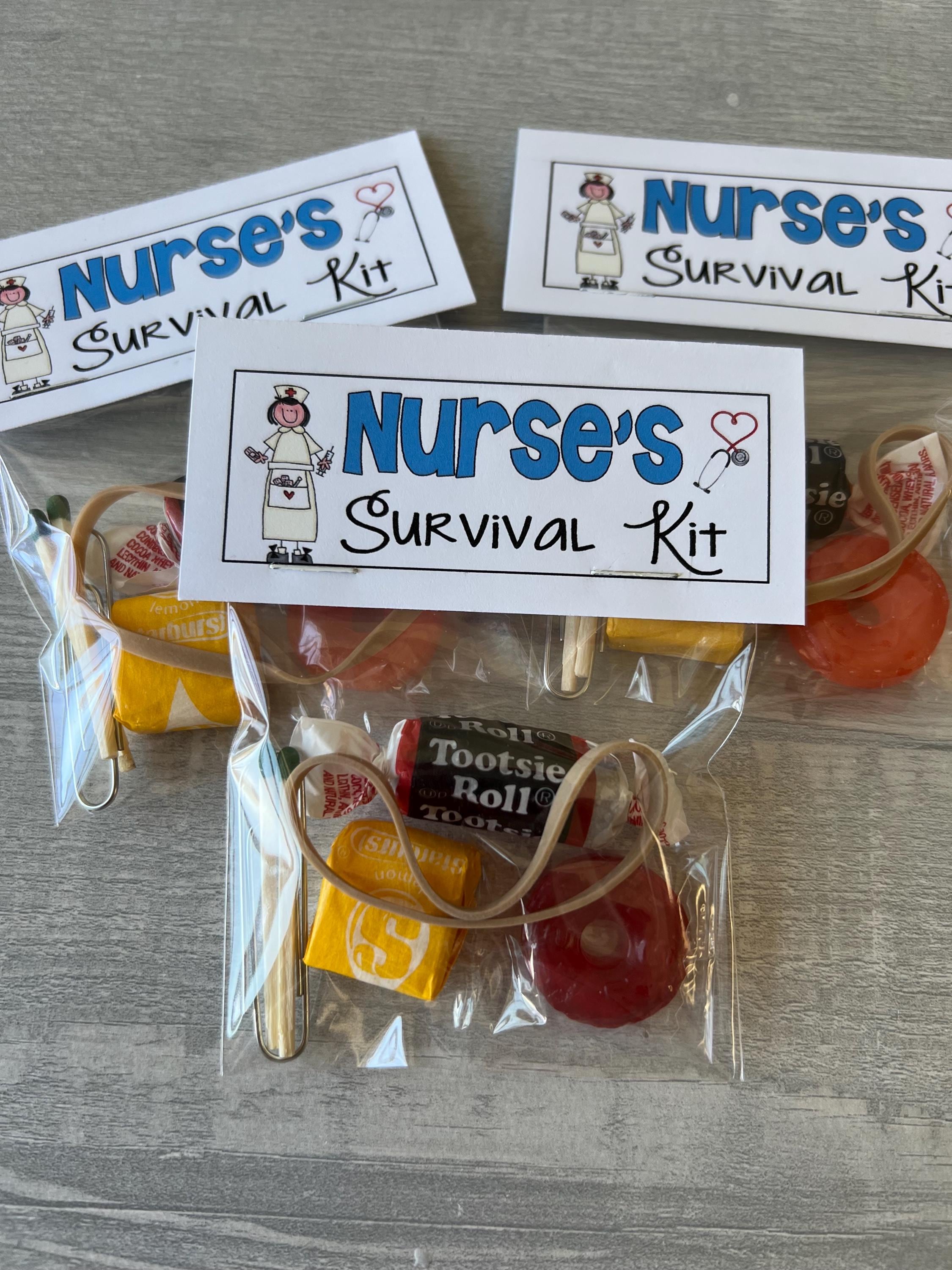 NURSE'S Survival Kit - Sweet Thoughts Goody Bags, Friends, Co-workers ...