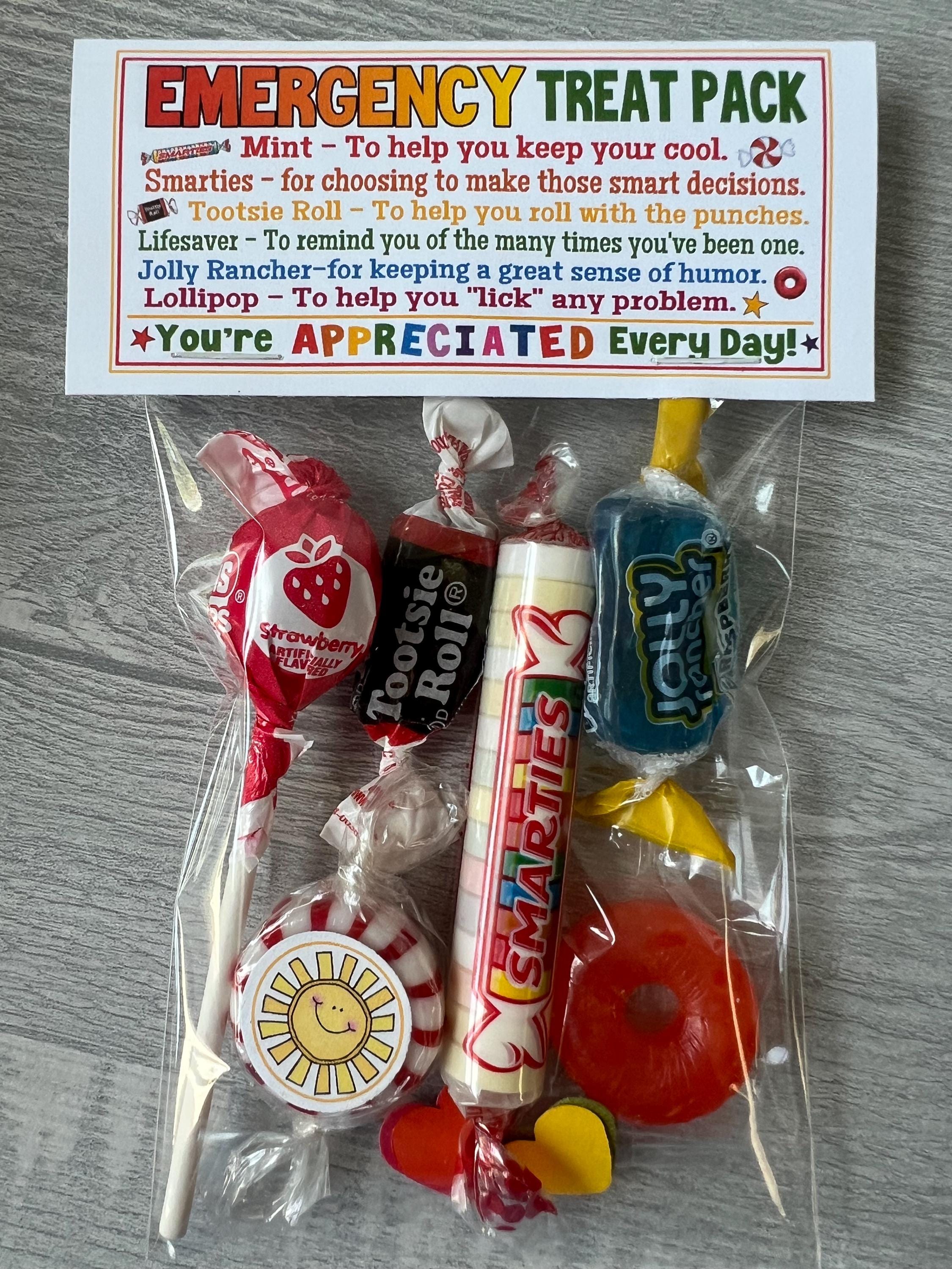 EMERGENCY Treat Pack - Sweet Thoughts Goodie Bag, Team, Appreciation ...
