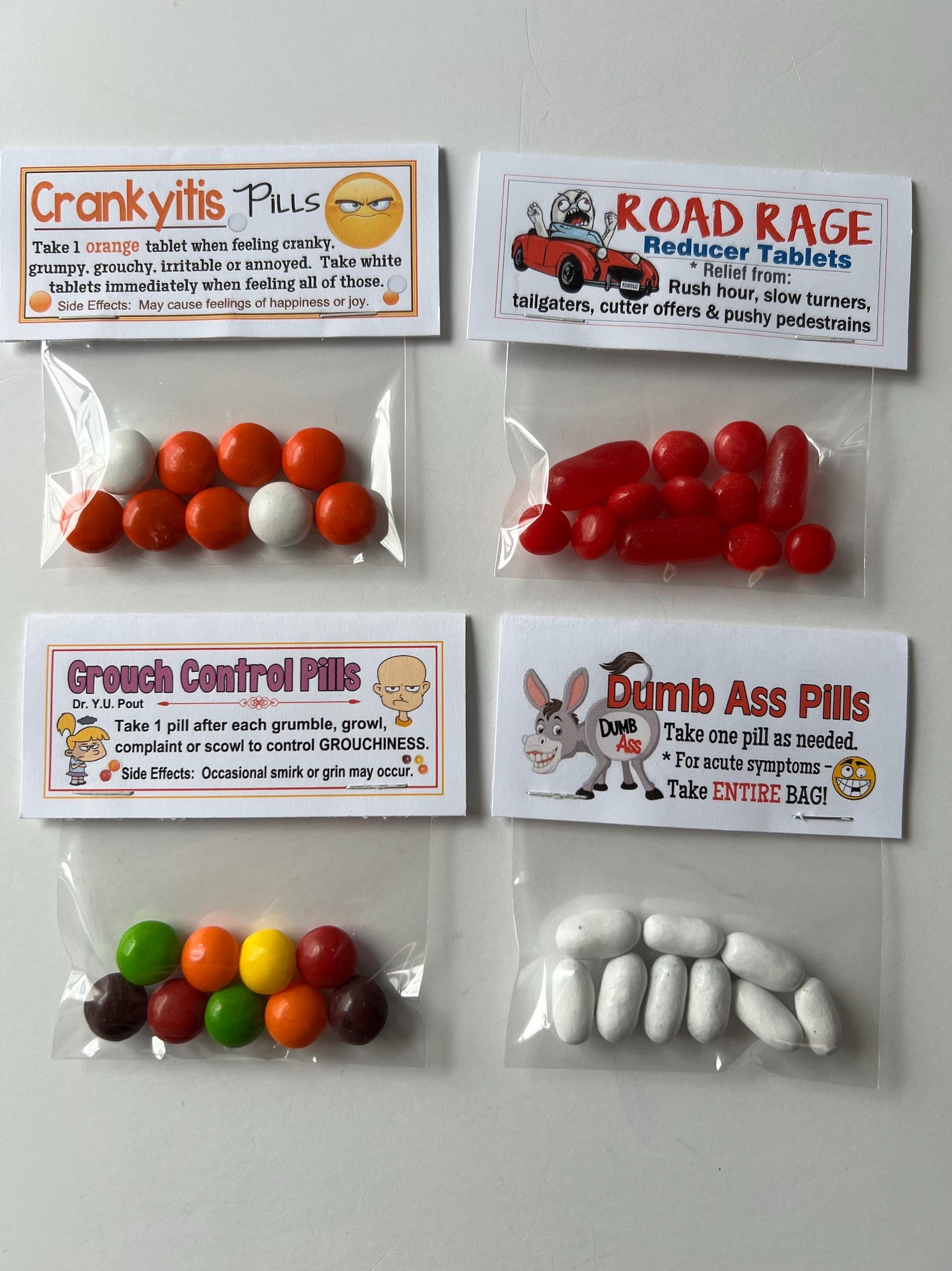 YOU CHOOSE Any 3 - Gag Gift Bags, Hilarious Birthday, White Elephant ...