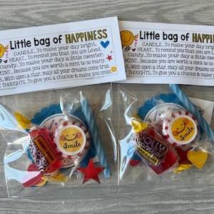 Little Bag of HAPPINESS - Sweet Thoughts Goody Bags, Friends, Co ...
