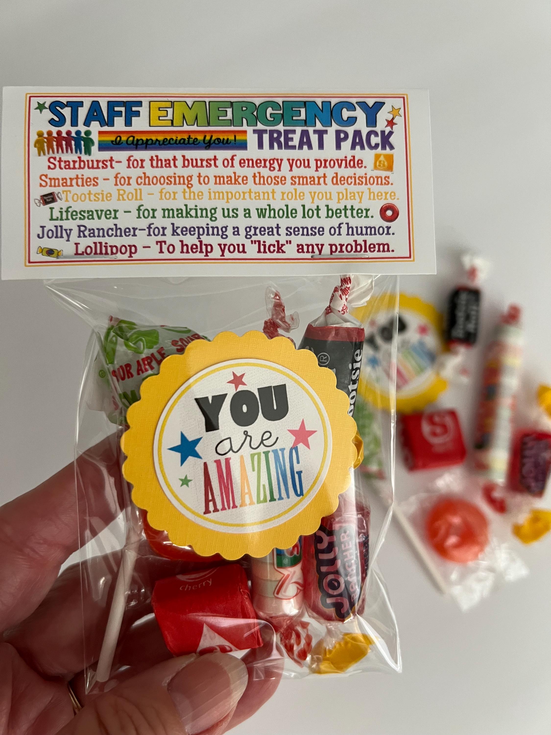 STAFF Emergency Treat Pack - Sweet Thoughts Goodie Bag, Team ...