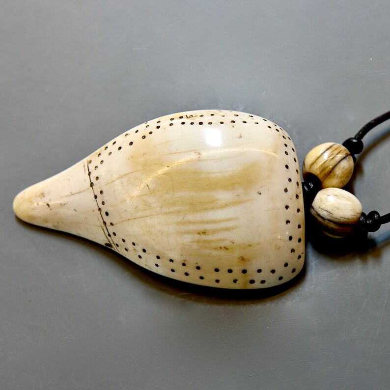 Antique Tribal Naga Conch Shell Pendant Necklace - C8078 - Etsy