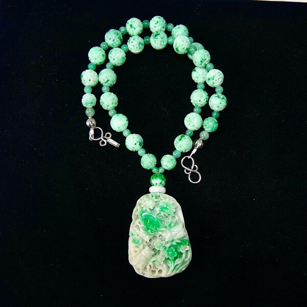 Carved White Jade - Etsy