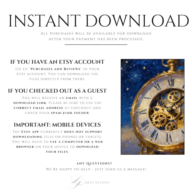 Celestial Clockwork Wallpaper Bundle - Steampunk Cosmic Digital Art ...