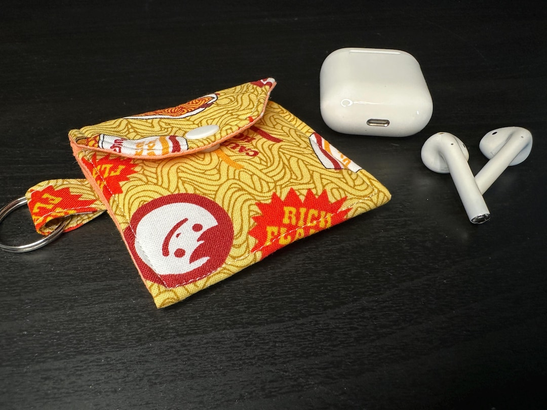 Ramen AirPod Case Keychain - Etsy