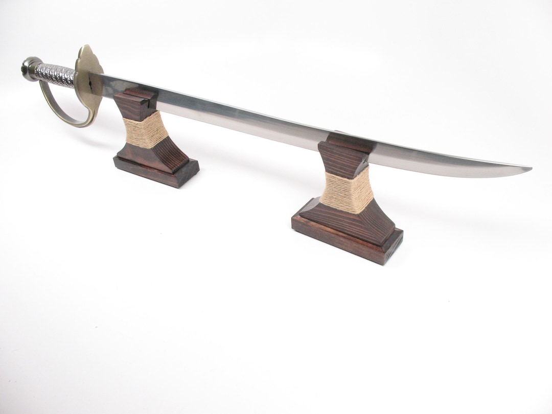 Pirate Cutlass Sword Stand Holder Display #401 - Etsy