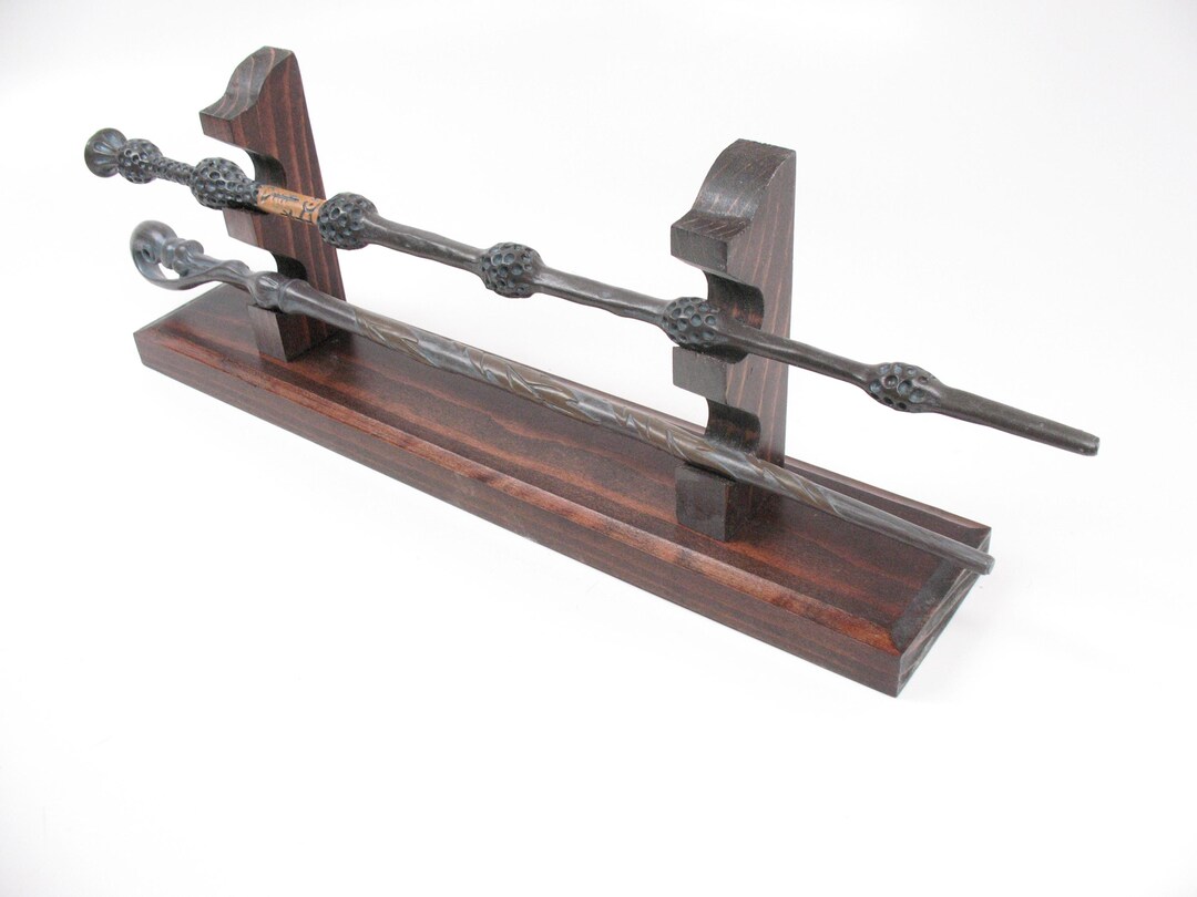 Magic Wand Stand Wizard Holds 2 Wands #1655 - Etsy