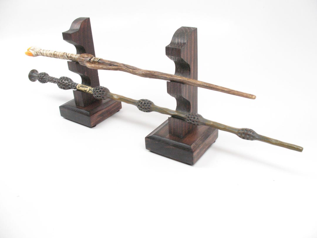 Magic Wand Stand Holder Wizard Display Holds 2 Wands #580 - Etsy