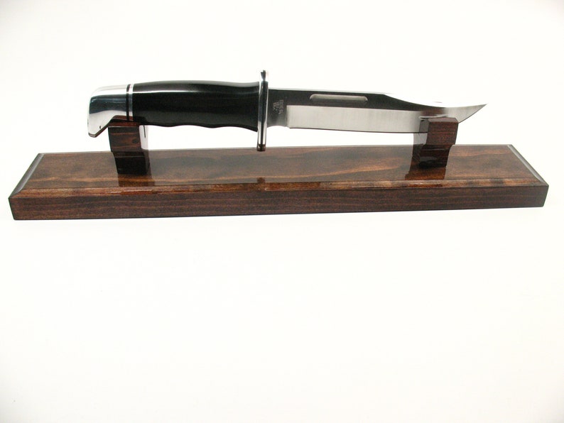 Bowie Knife Stand Cradle Holder Display Wooden 606 - Etsy