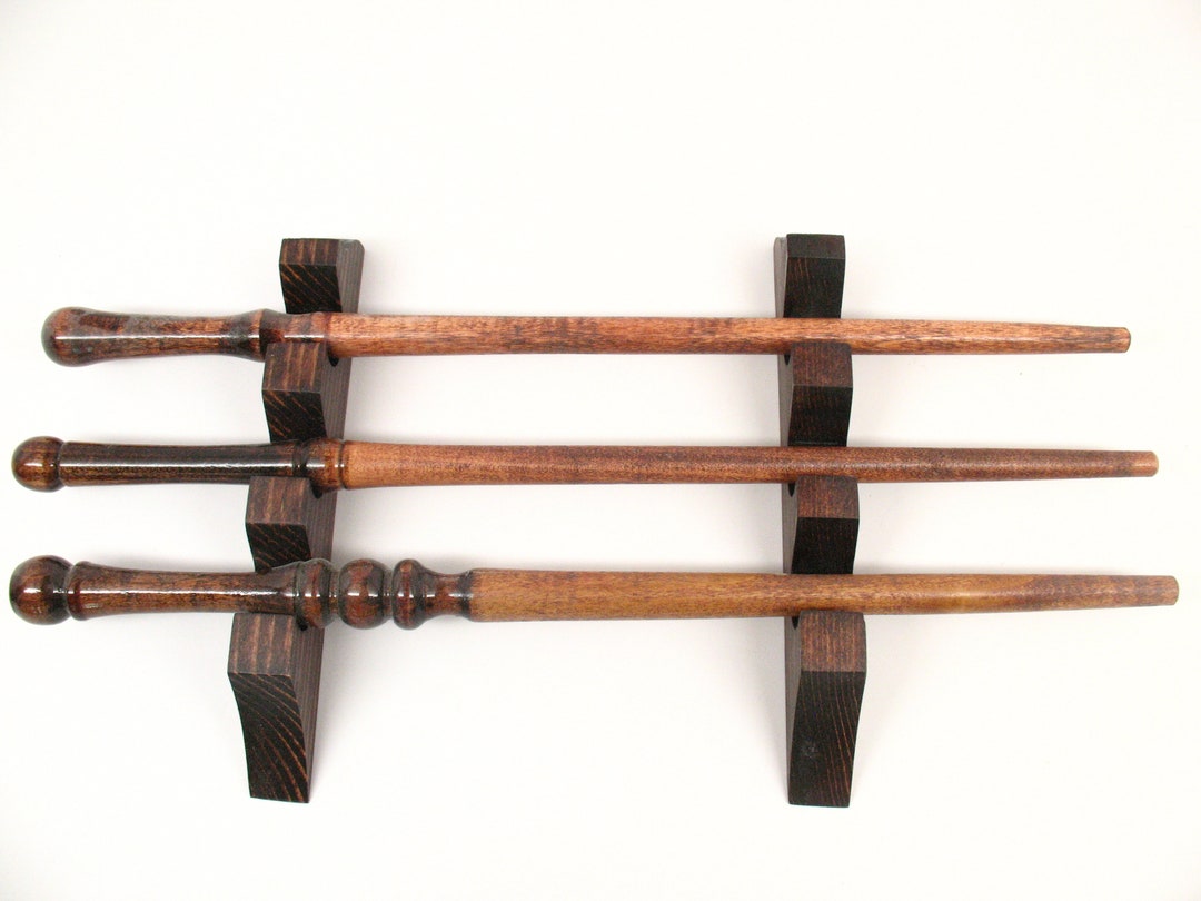 Hanging Magic Wand Stand Wizard Display Holds 3 Wands #530 - Etsy