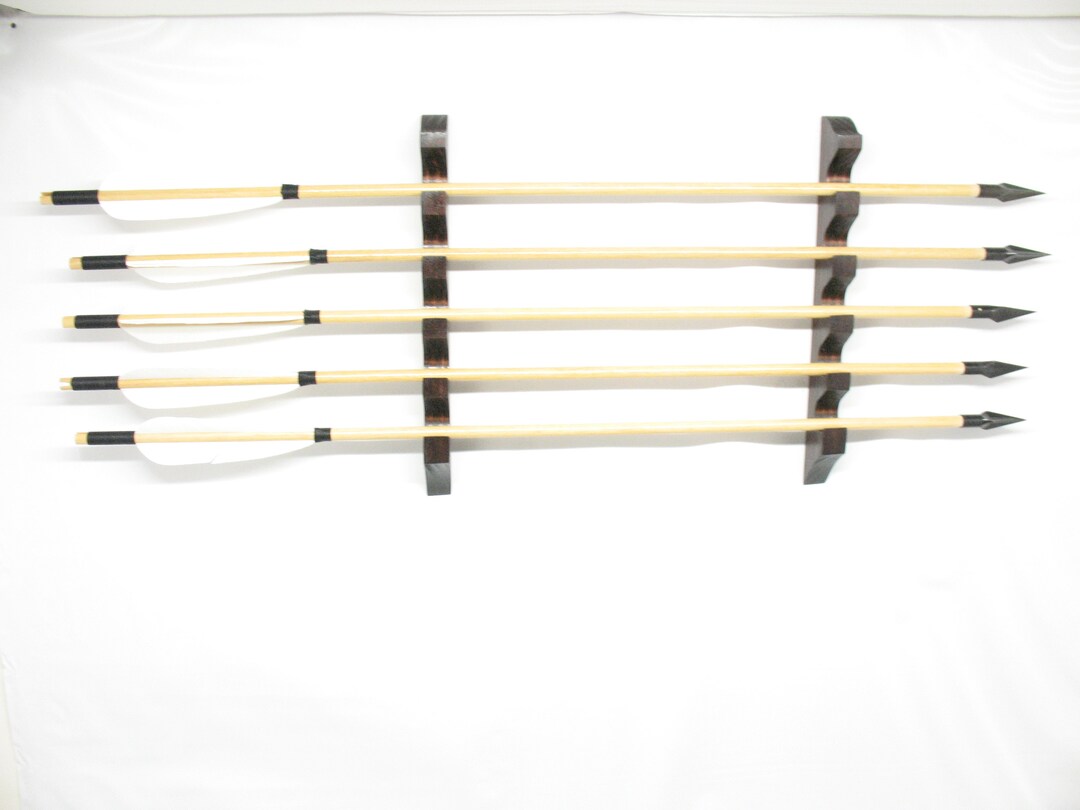 Hanging Archer Arrow Stand Bow Hunter Archery Holds Five Arrows #210 - Etsy