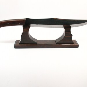 Machete Bowie Knife Fantasy Stand Holder Display Collector Desktop 682 ...