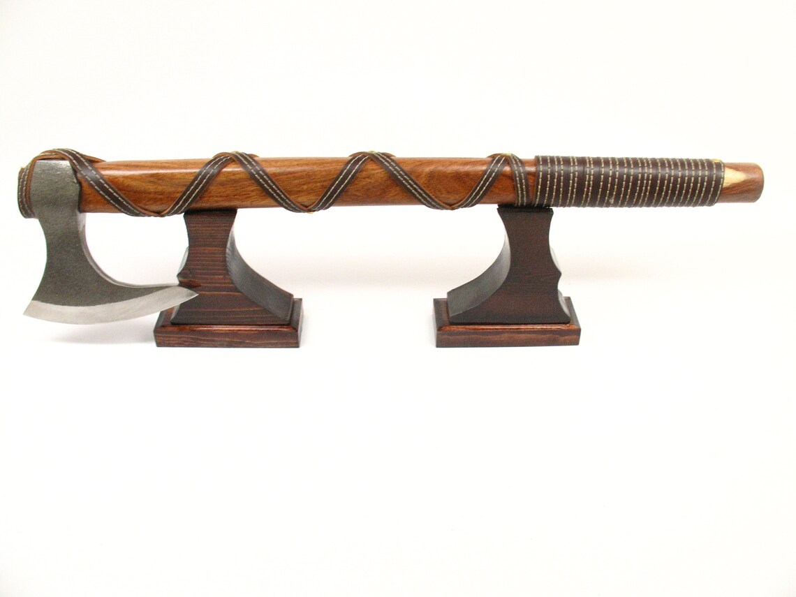Native American Tomahawk Axe Stand Holder Display Gift 1057 | Etsy