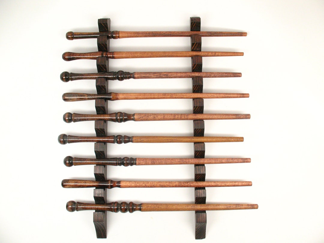 Hanging Magic Wand Stand Wizard Display Holds 9 Wands #508 - Etsy