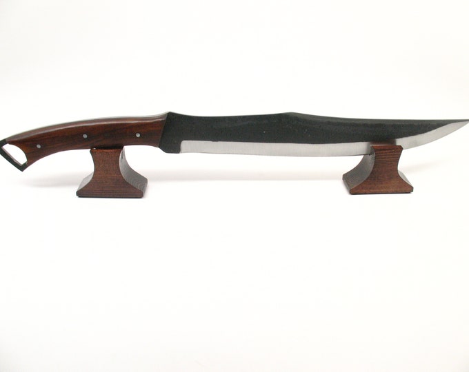 Machete Bowie Knife Stand Holder Display Collector Desktop 655 - Etsy