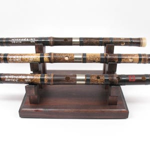 Flute Stand Display Holder Rack Mount Holds 3 Flutes 936 - Etsy