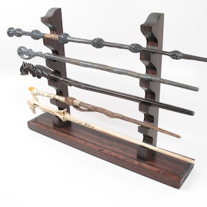 Magic Wand Stand Wizard Desktop Display Holds 5 Wands 1672 - Etsy