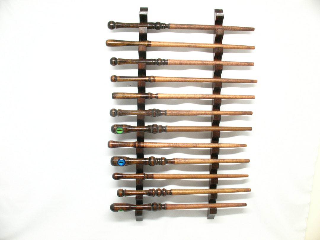 Hanging Magic Wand Stand Wizard Display Holds 12 Wands #813 - Etsy