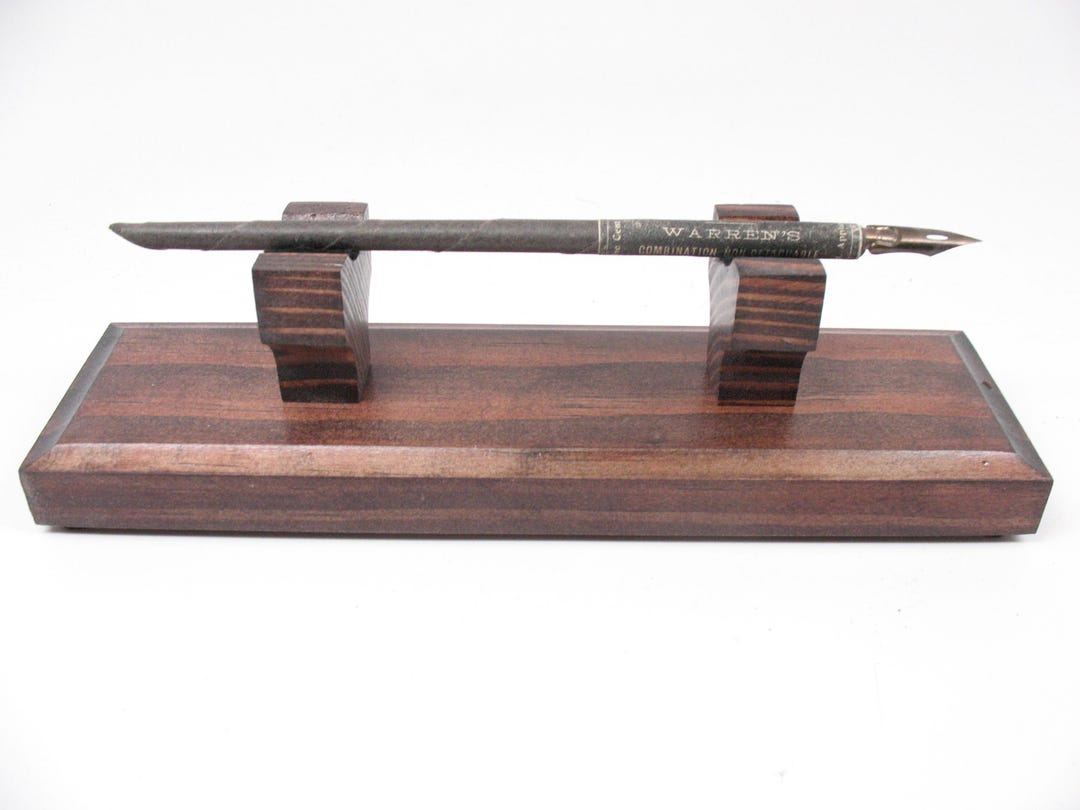 Fountain Pen Stand Ink Dip Pen Pencil Desk Display #1229 - Etsy