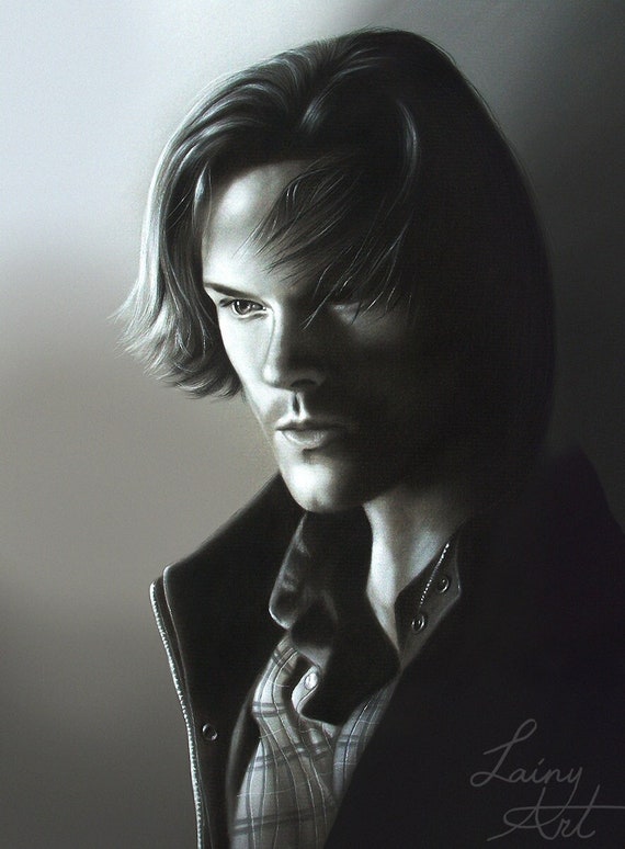 Jared Padalecki Black And White
